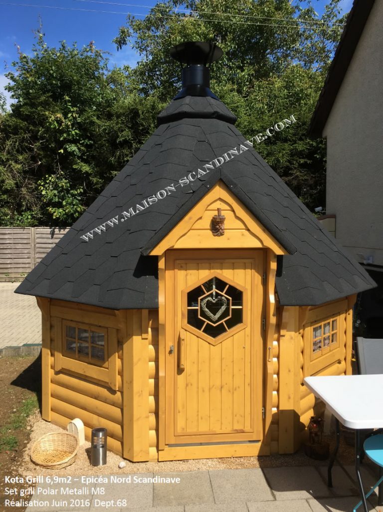 Réalisations Kota Grill, Spa Peips, Sauna, Kota Pavillon, Bain Nordique