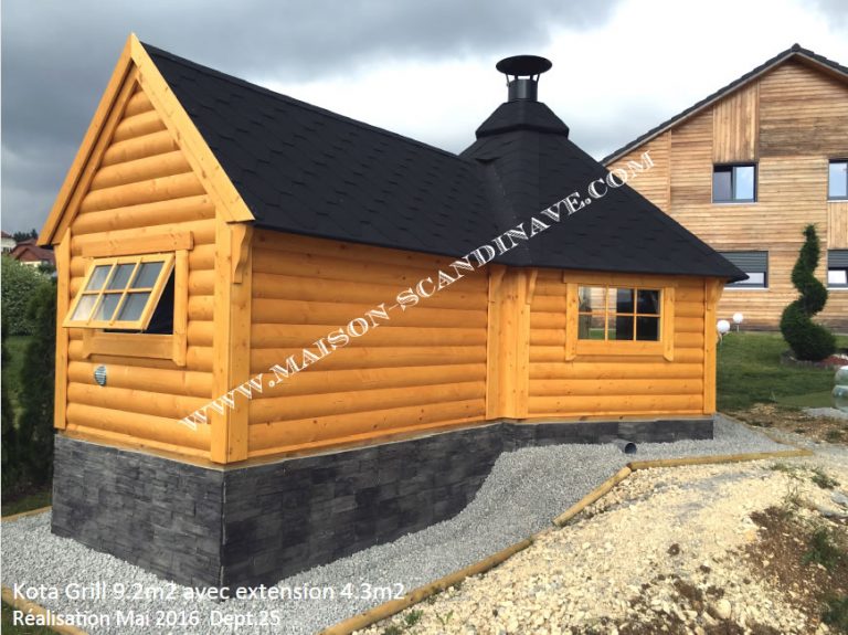 Réalisations Kota Grill, Spa Peips, Sauna, Kota Pavillon, Bain Nordique